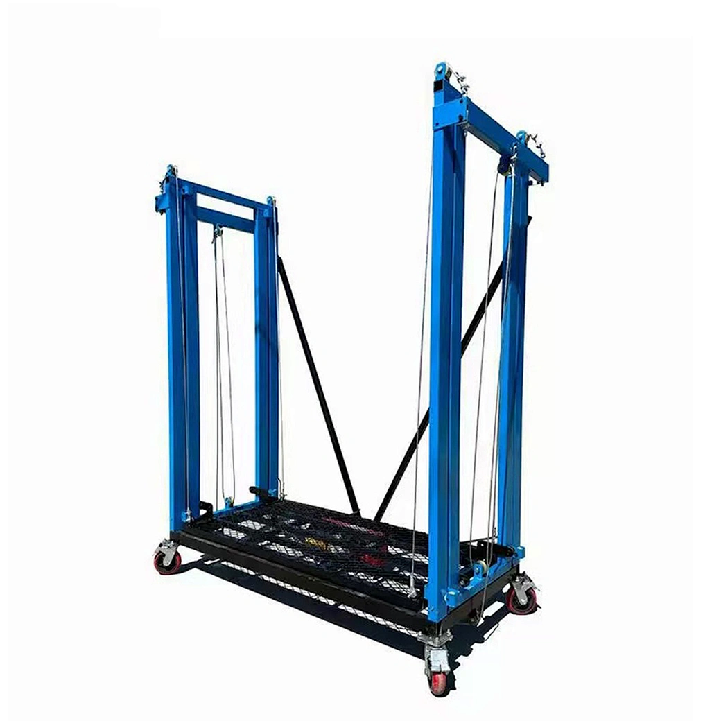 3m/4m/5m/6m/7m Electric Lifting Scaffolding | Heavy Duty 300kg Load-BLUESEA